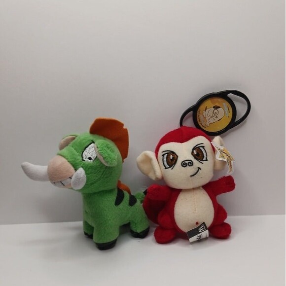 McDonald's | Toys | Neopets Mcdonalds Pets Red Mynci Green Moehog ...
